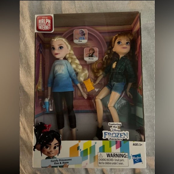 Disney | Toys | Disney Ralph Breaks The Internet Anna Elsa Frozen Dolls ...